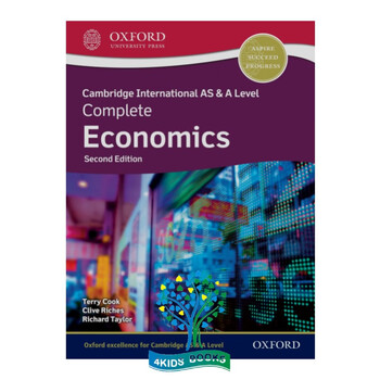 原版新版剑桥高中经济 AS&A Level Complete Economics 教材2nd