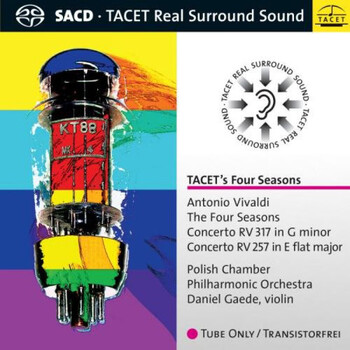 Tacets Four Seasons维瓦尔第 四季原版cd碟车载cd进口cd