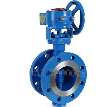 阀门D343H-16C铸钢WCB涡轮三偏心硬密封法兰蝶阀DN50 100 DN250【图片 价格 品牌 报价】-京东