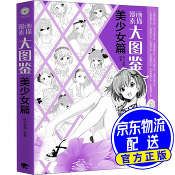 漫画素描大图鉴（美少女篇） 红色