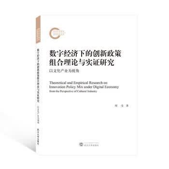 数字经济下的创新政策组合理论与实证研究(以文化产业为视角)  武汉大学出版社