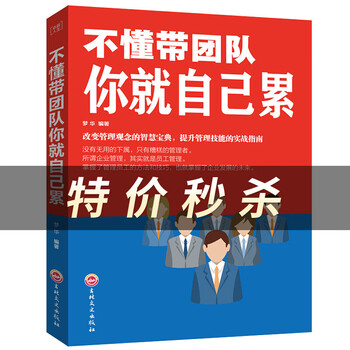 企业管理书籍成功励志销售技巧书籍 管理书籍 不懂带团队你就自己累 说话人力资源行政管理员工培训