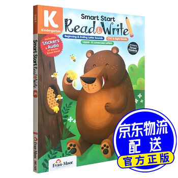 Evan Moor 聪慧启蒙系列 有声阅读与拼写系列 幼儿园大班 Smart Start Read