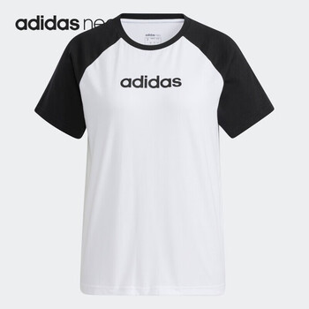 阿迪达斯 （adidas）女装 2023新款舒适透气圆领运动休闲短袖T恤DY8601 H65450 XL【图片 价格 品牌 报价】-京东