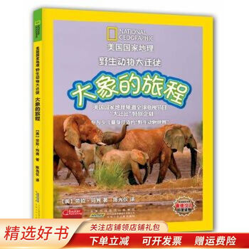 野生动物大迁徙大象的旅程