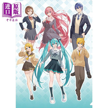 A4文件夹 初音未来 学生服 teffish 集合 日版原版动漫周边
