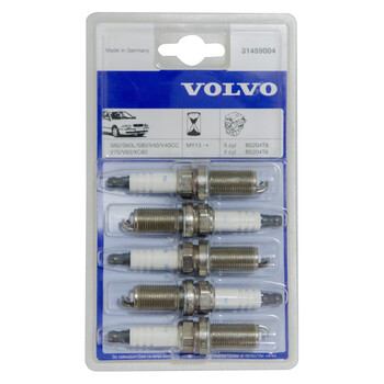 【沃尔沃31459004】沃尔沃（VOLVO）汽车用品 4S店原厂配件 火花塞 五支装 S60L/XC60/S80L 2.0T 2.5T适用 ...