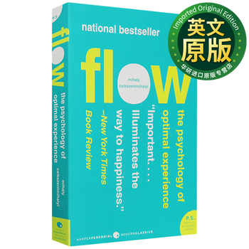当下的幸福 英文原版 心流 Flow:The Psychology of Optimal Experience 奇克森特米海伊