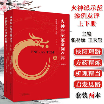 2本火神派示范案例点评上+火神派示范案例点评下第2版张存悌中医扶阳论坛书籍中国中医药出版社