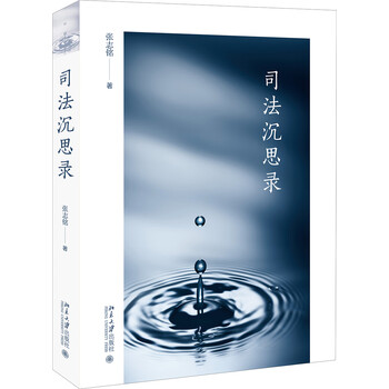 正版 司法沉思录 9787301307823