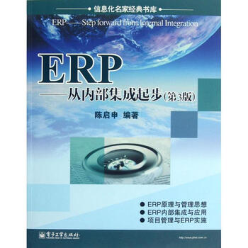 ERP:从内部集成起步 陈启申【正版书】