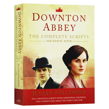 【瑕疵书】唐顿庄园剧本 英文原版 Downton Abbey Script Book 1 英剧剧本