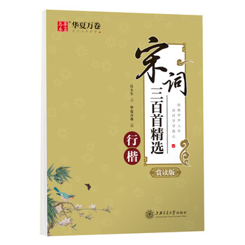 吴玉生行楷字帖钢笔行书连笔字诗歌散文中学生硬笔临摹练字帖 宋词