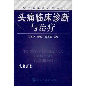头痛临床诊断与治疗 赵宝华，庞志广，陈玉敏主编 化学工业出版社