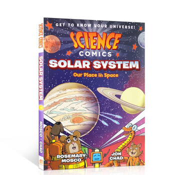 STEM科学漫画：太阳系 Science Comics 平装 青少年文学青少年时期（12+） 进口故事书