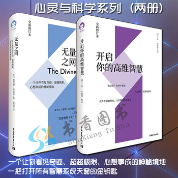 2本 无量之网：一个让你看见奇迹.极限.心想事成的神秘境地+开启你的高维智慧 精装