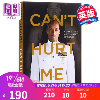 我,刀枪不入（前海豹突击队队员大卫戈金斯传记）英文原版 人物传记 Can\x27t Hurt Me