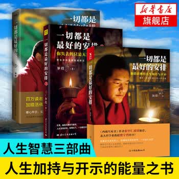 【套装全三册】一切都是最好的安排 佛学正能量人生宗教哲学正版书籍