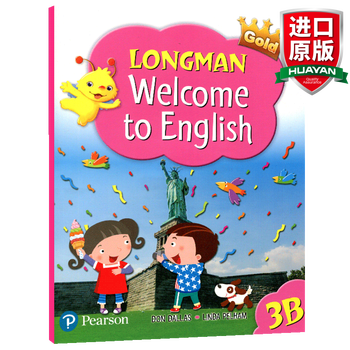 英文原版 香港朗文培生少儿英语教材 Longman Welcome to English 三年级下册