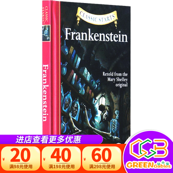 《英文原版 Classic Starts: Frankenstein 科学怪人 弗兰肯斯坦 精装 小说》【摘要 书评 试读】- 京东图书