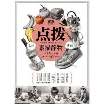 【新华图书籍 正版速发】敲门砖之点拨：素描静物 李家友 著 重庆出版社 9787229063368