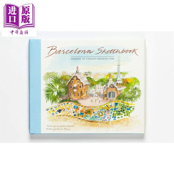 Barcelona Sketchbook 英文原版 巴塞罗那写生