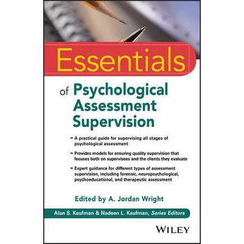 Essentials of Psychological Assessment Supervis
