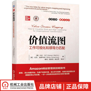 包邮 价值流图:工作可视化和领导力匹配 卡伦 马丁(Karen Mart8069559