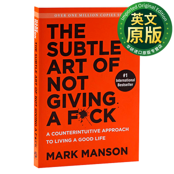 重塑幸福 英文原版 The Subtle Art of Not Giving a F*ck 如何活成你想要的模样