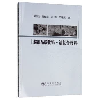 超细晶碳化钨-钴复合材料 郭圣达,易健宏,陈颢,羊建高 冶金工业出版社