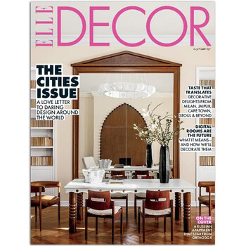 【单期可选】Elle Decor Elle住宅装饰 2019/20/21年月刊 美国室内装修设计杂志 2021年11月刊