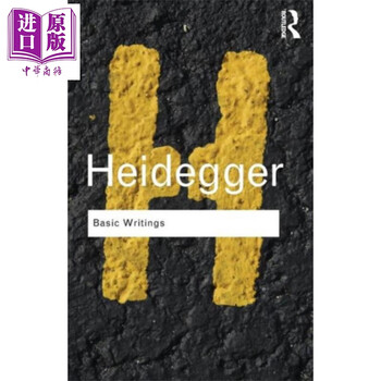 海德格尔基础写作 英文原版 Basic Writings Martin Heidegger Martin Heidegger 德国哲学家 存在主义代表