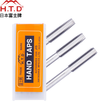 【H.T.DJQ0207012~】富士牌(H.T.D)进口SKS2直槽丝攻M8.0X1.25 HTD公制直槽手用丝锥 3支装【行情 报价 价格 评测】-京东