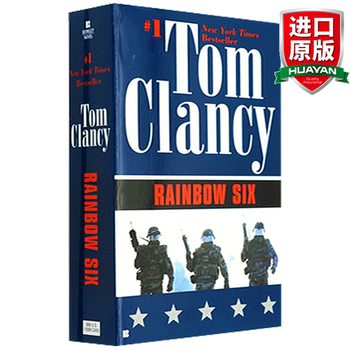 【瑕疵书】彩虹六号 围攻 英文原版 Rainbow Six 汤姆克兰西游戏原著小说