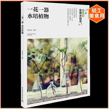 一花一器 水培植物 艺美生活 实用水培志 水培绿植常识日常管理 水培植物水养养护步骤书籍 DIY瓶子