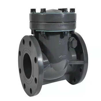 FRPP旋启止回阀耐酸碱腐蚀单向阀H44X-10S增强聚丙烯翻板阀逆止阀 DN300耐酸碱耐腐蚀12寸【图片 价格 品牌 报价】-京东