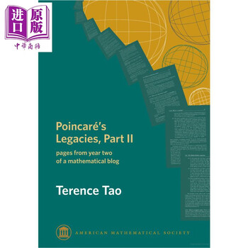 陶哲轩：庞加莱的遗产 英文原版 Poincaré's Legacies Terence Tao