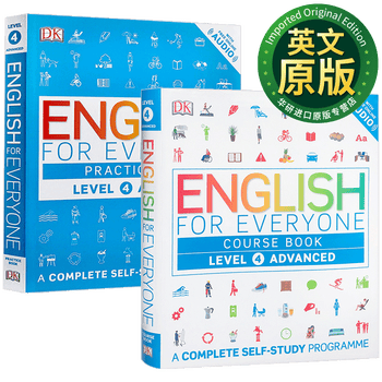 DK人人学英语4 英文原版 English for Everyone Level 4 英语教材练习册