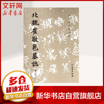 北魏崔敬邕墓志(修订版)/历代碑帖法书选 历代碑帖法书选 文物出版社有限公司