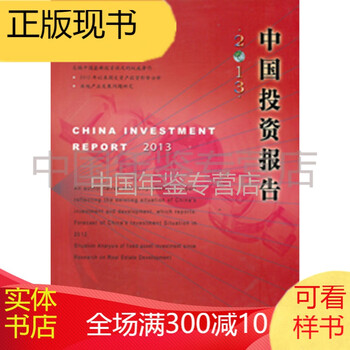 中国投资报告-2013