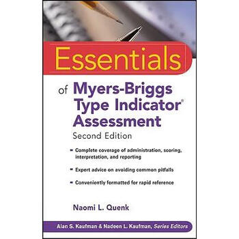Essentials of Myers-Briggs Type Indicator Asses