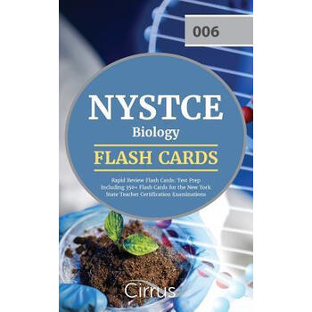 NYSTCE Biology Rapid Review Flash Cards: Test P