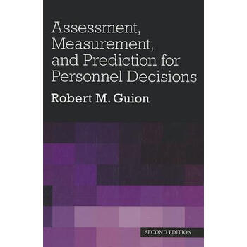 Assessment, Measurement, and Prediction for Per