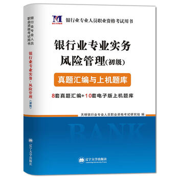 银行业专业人员2020职业资格考试辅导用书 银行业专业实务风险管理（初级）真题汇编与上机题库