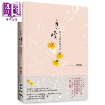 贞晴 痞子蔡的情伤小说 港台原版 蔡智恒 麦田 爱情小说