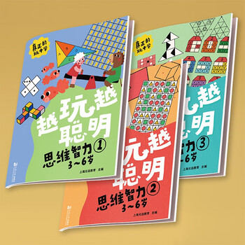 越玩越聪明——思维智力（全3册） 3-6岁