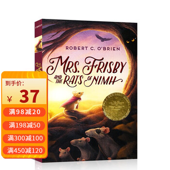 英文原版 Mrs. Frisby and the Rats of NIMH 尼姆的老鼠纽伯瑞