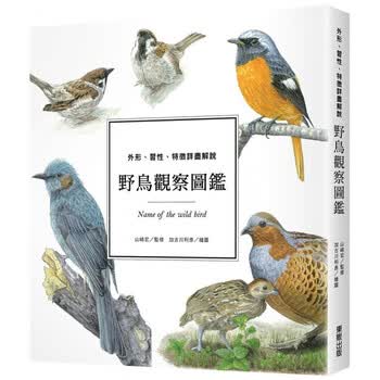 台版 野鸟观察图鉴 外形习性特征详尽解说没有艰深的用语只有满满的有趣知识自然科普