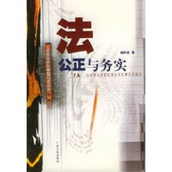法：公正与务实 周炽成 广东人民出版社