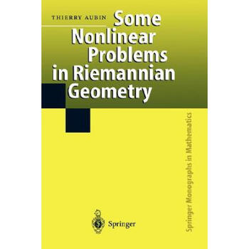 Some Nonlinear Problems in Riemannian Geometry